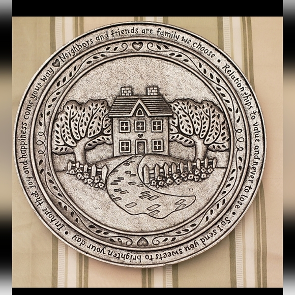 Accents | Vintage Carson Statesmetal Friendship Plate 95 | Poshmark
